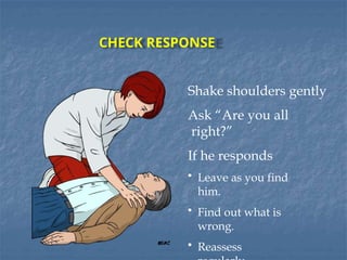 cardio pulmonary resuscitation and use of automated external ...