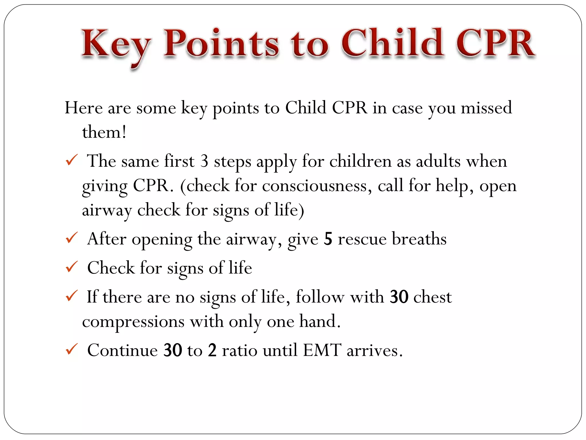 First Aid & CPR | PPT