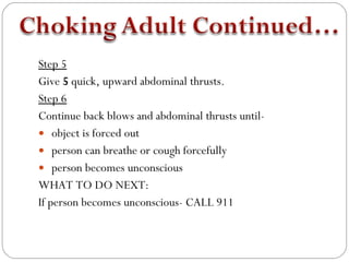 First Aid & CPR | PPT