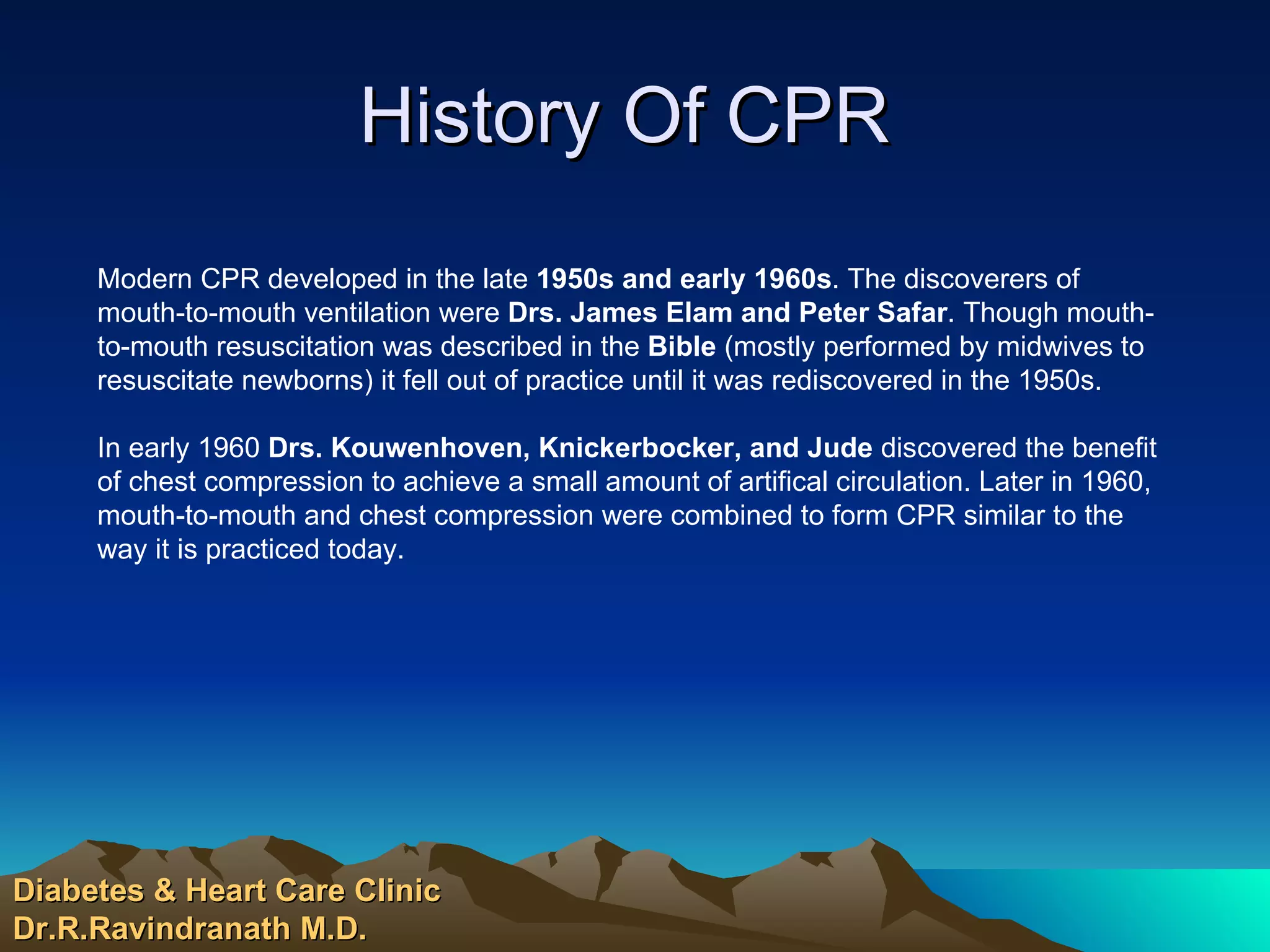 Cpr & Human Body | PPS