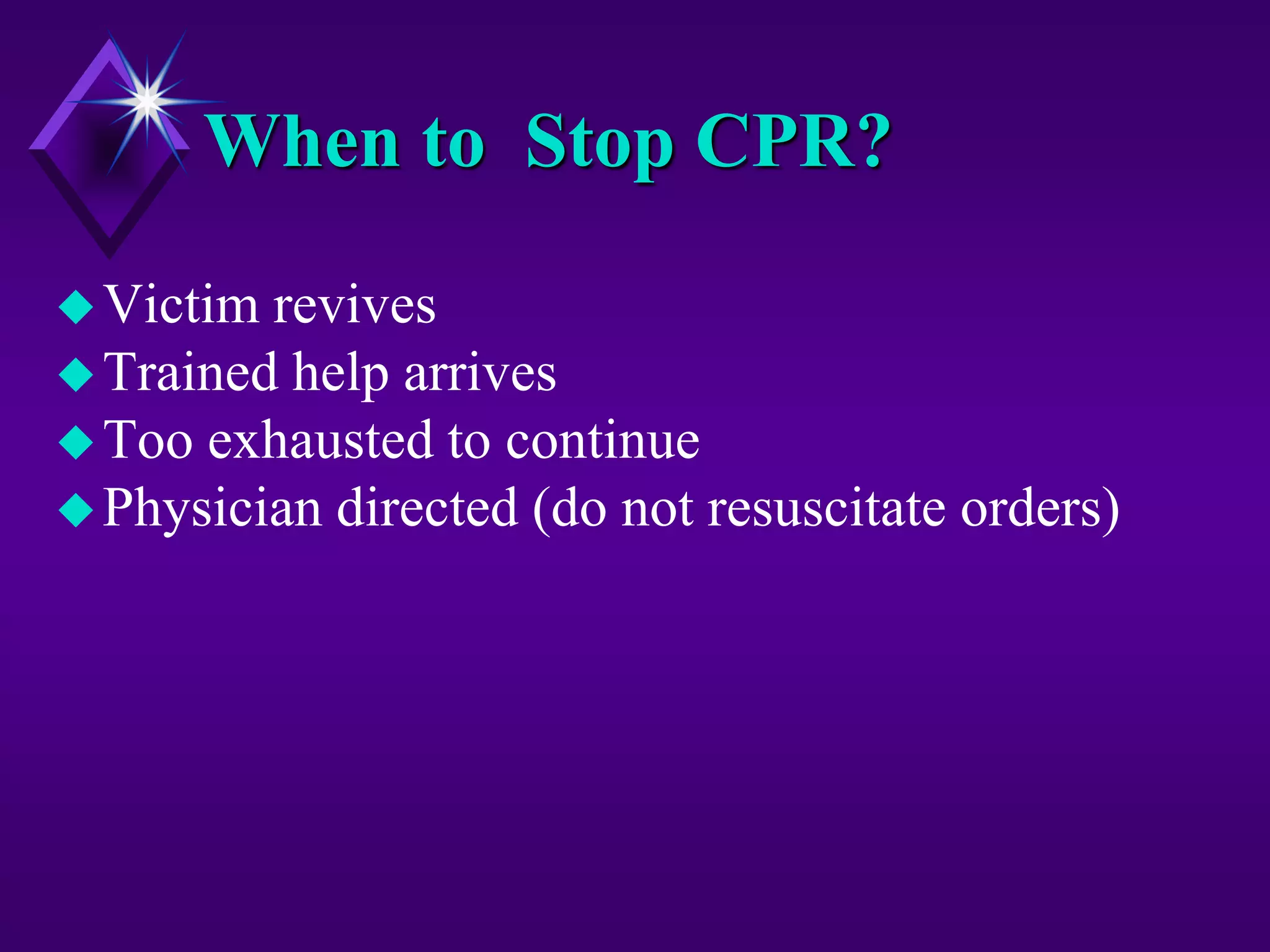 Cardio Pulmonary Resuscitation | PPSX