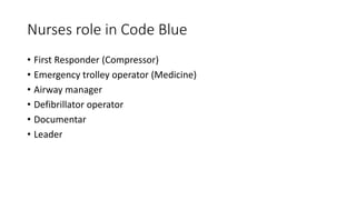 Code blue - Nurses Role.pptx