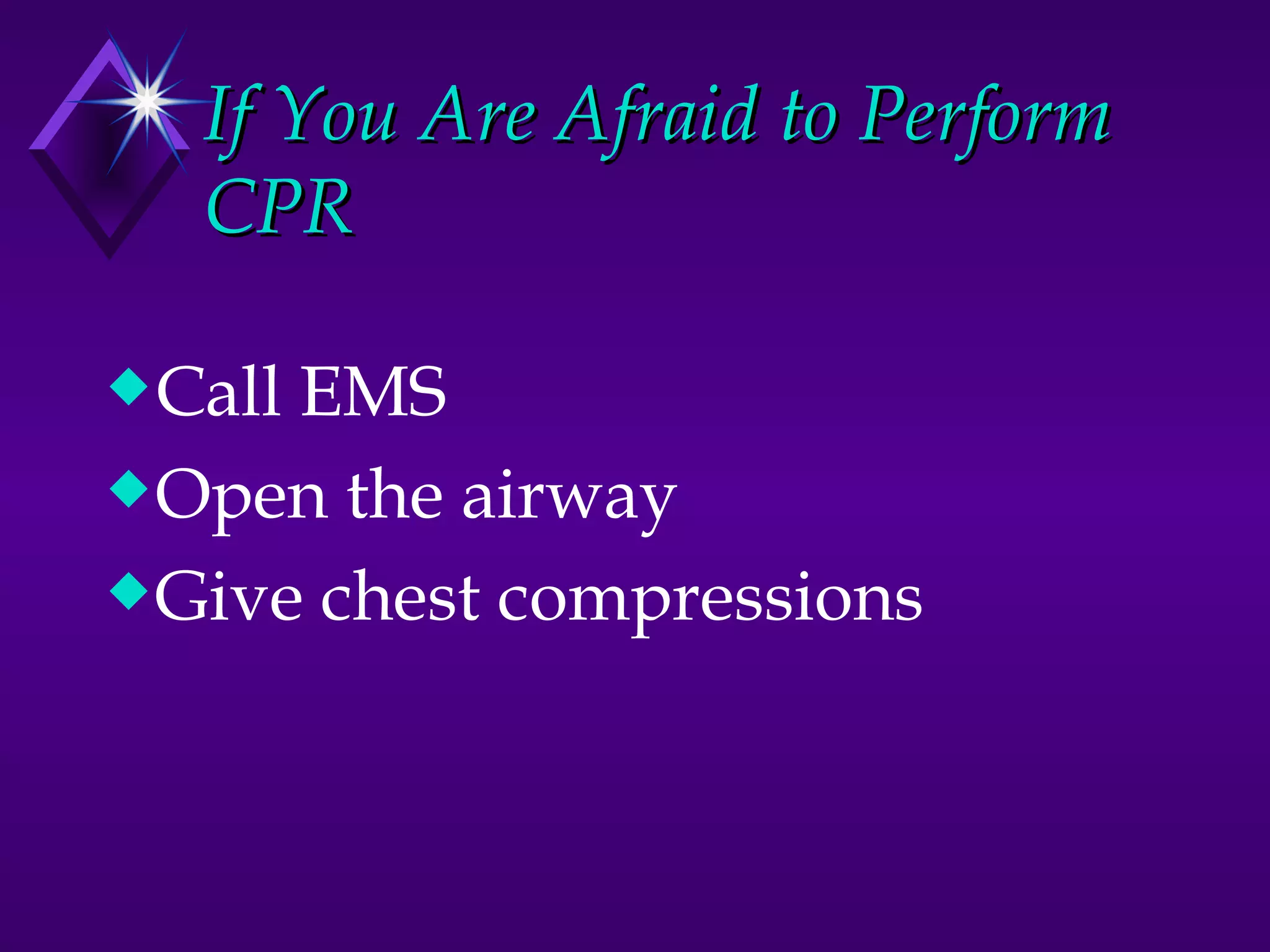 CPR - Saving Life | PPT
