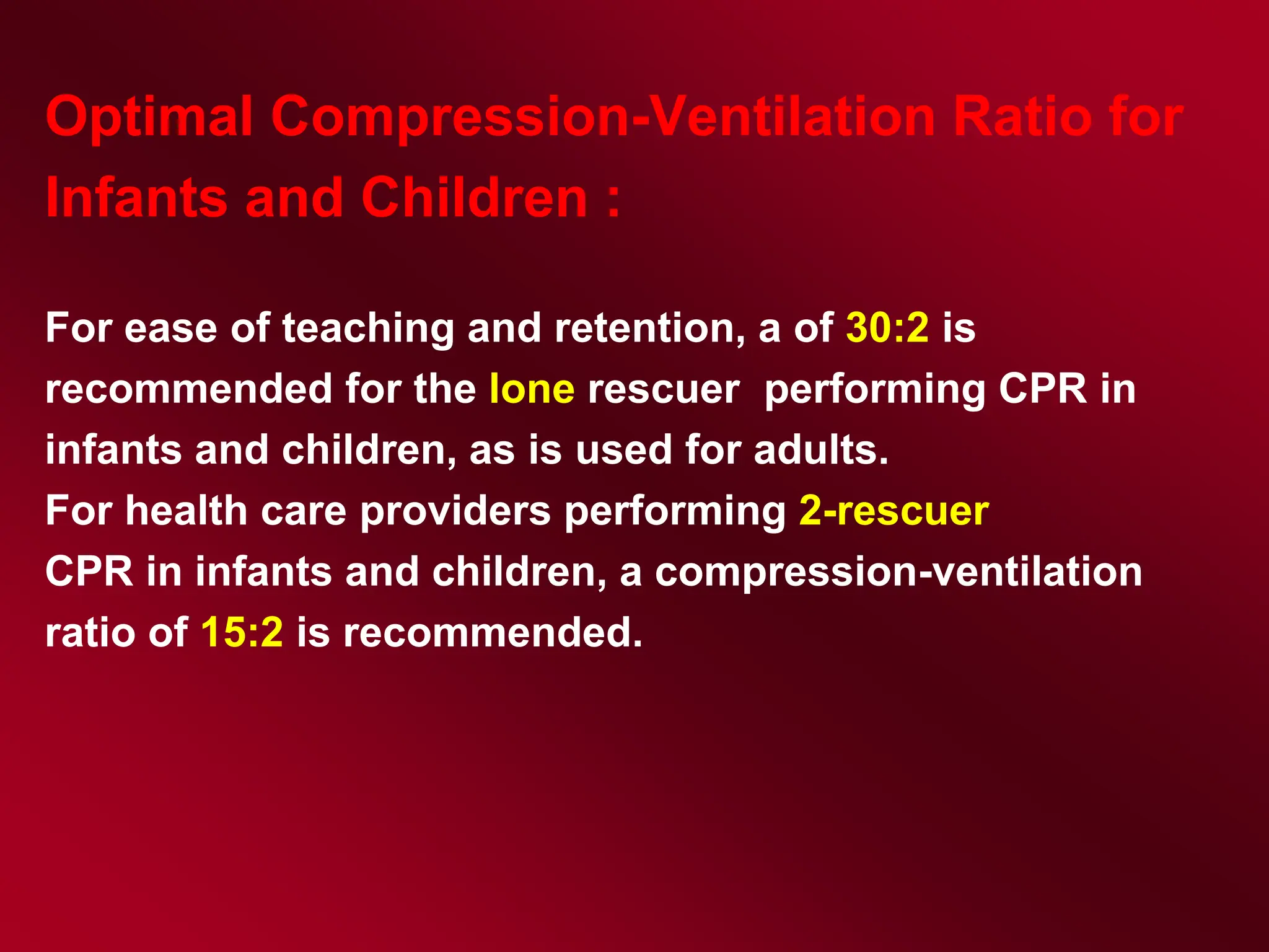 Cardiopulmonary resuscitation for children and adults | PPT