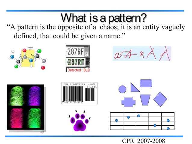 Pattern recognition | PPT
