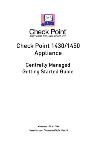 Checkpoint_R77.20.20_appliance_central_getting_startedguide | PDF