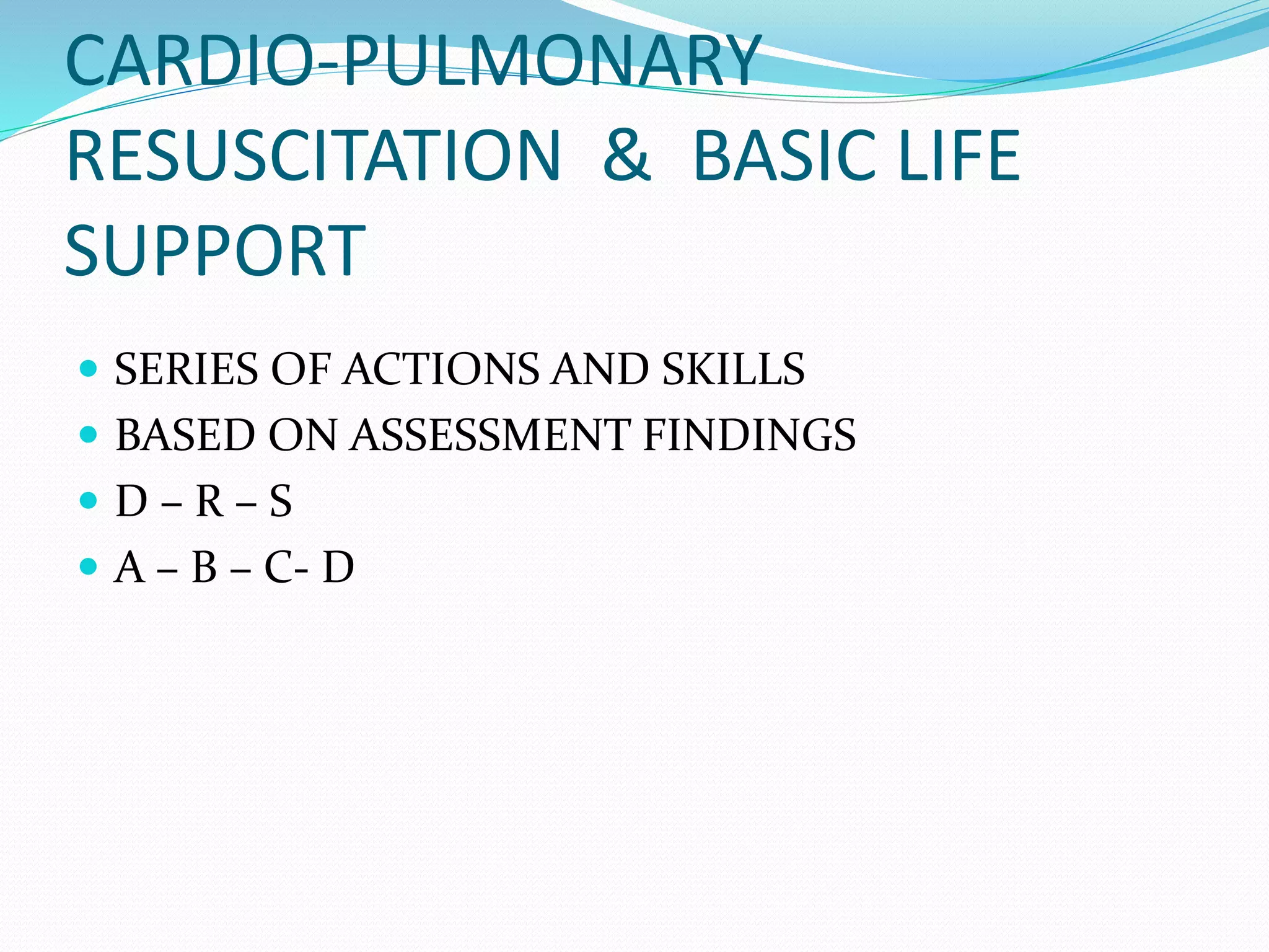 CPR, ACLS, DEFIBRILLATION | PPTX