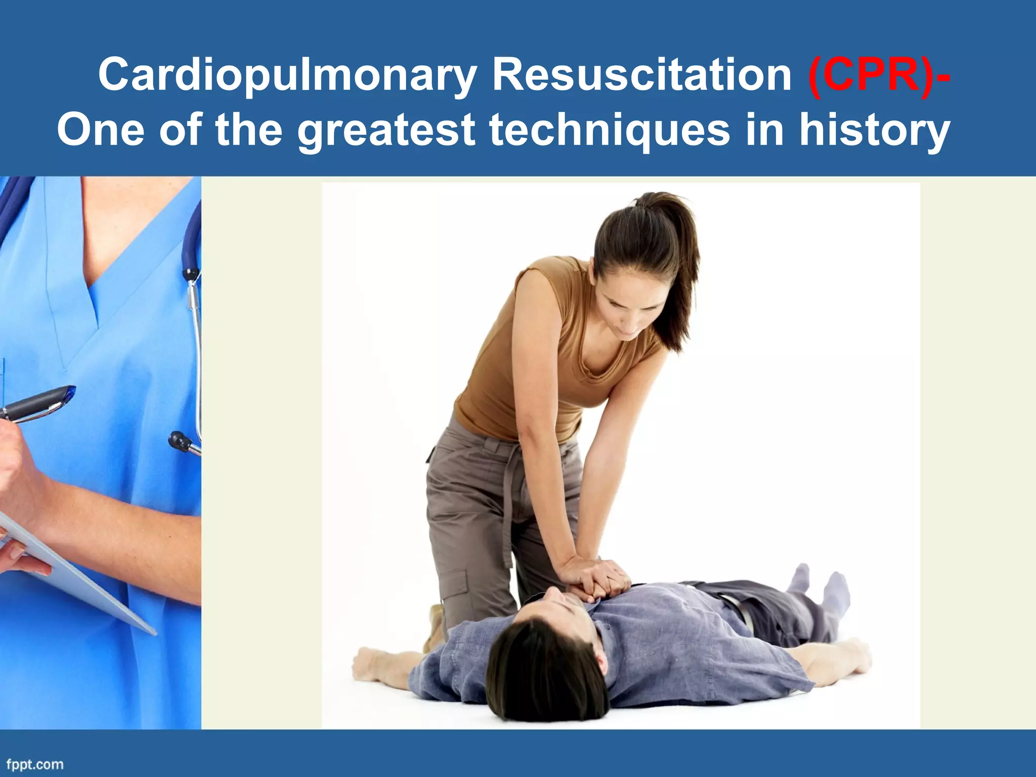 CPR, AED, and Choking Training- By Richard Garrity 2015 | PPT