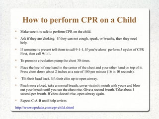Cpr alternate assignment part 5 | PPT