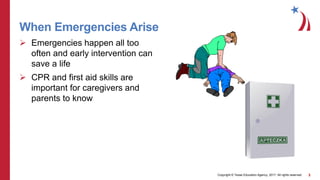 Cardio Pulmonary Resuscitation and First Aid Guidelines | PPTX
