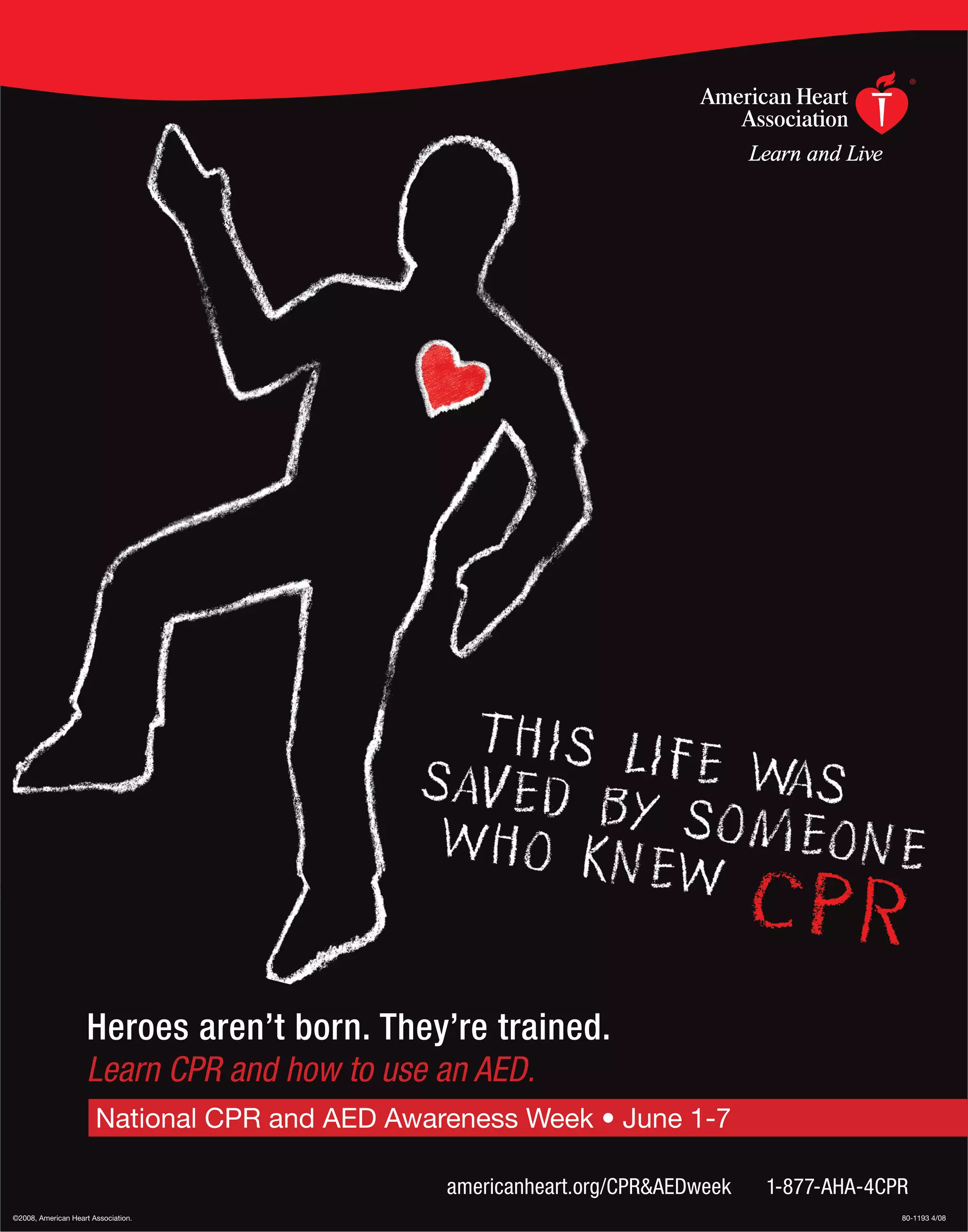 CPR AED Awareness Week Posters | PDF