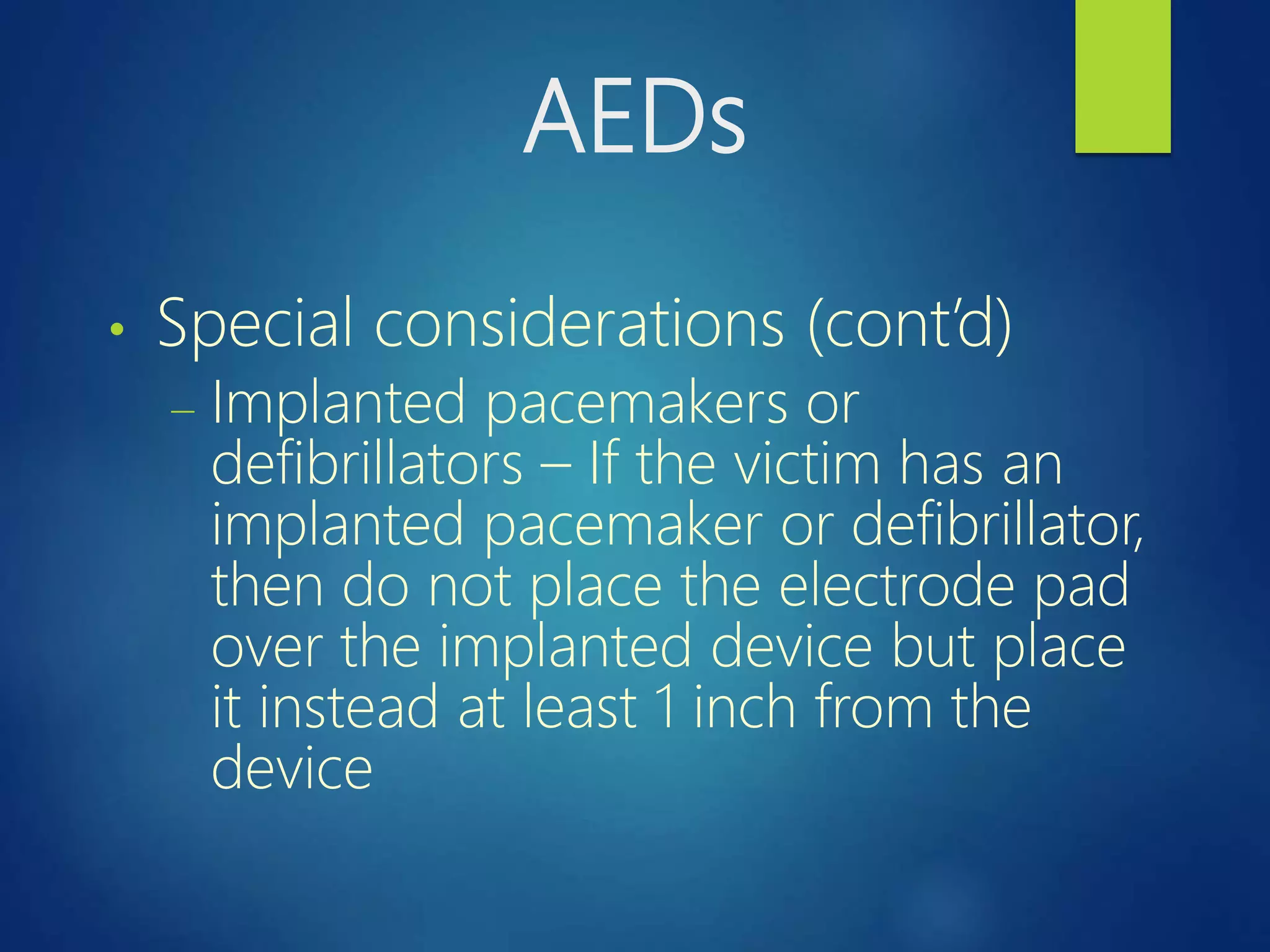 BASIC LIFE SUPPORT- BLS (CPR) -American Heart Association | PPT