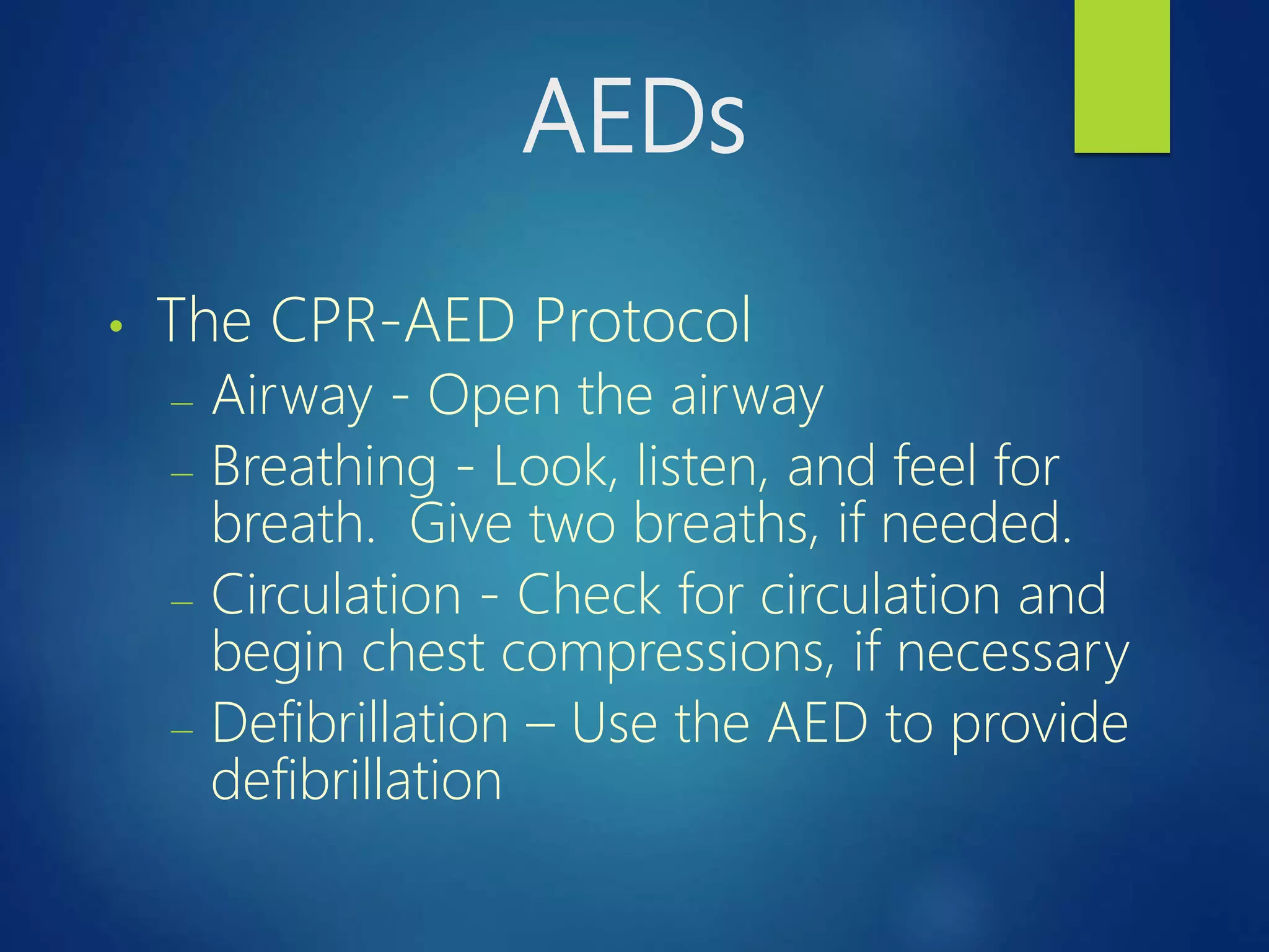 BASIC LIFE SUPPORT- BLS (CPR) -American Heart Association | PPT
