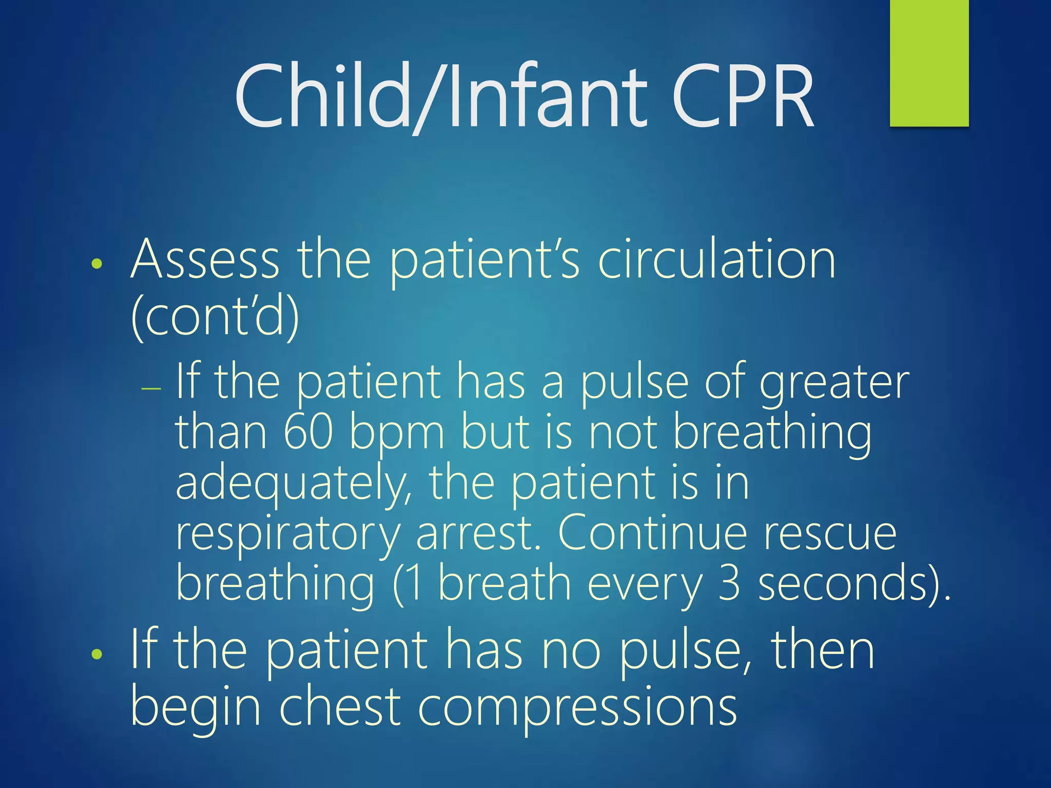 BASIC LIFE SUPPORT- BLS (CPR) -American Heart Association | PPT