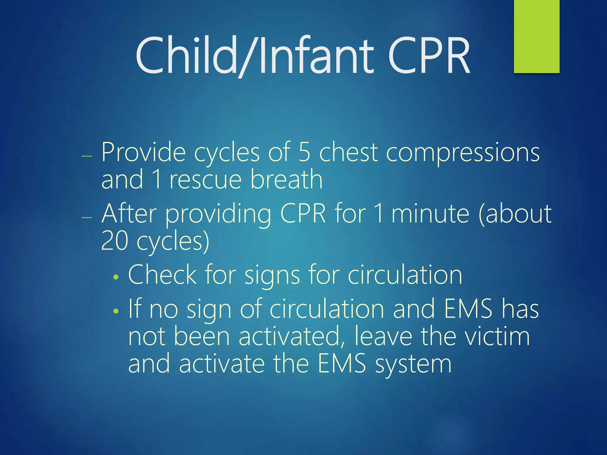 BASIC LIFE SUPPORT- BLS (CPR) -American Heart Association | PPT