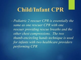 BASIC LIFE SUPPORT- BLS (CPR) -American Heart Association | PPT