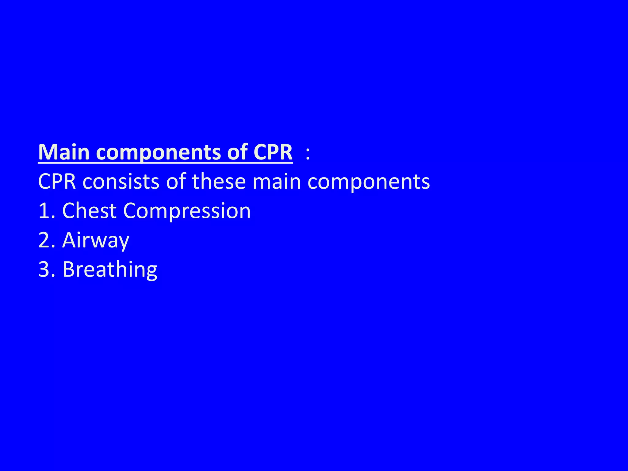 BASIC LIFE SUPPORT | PPT