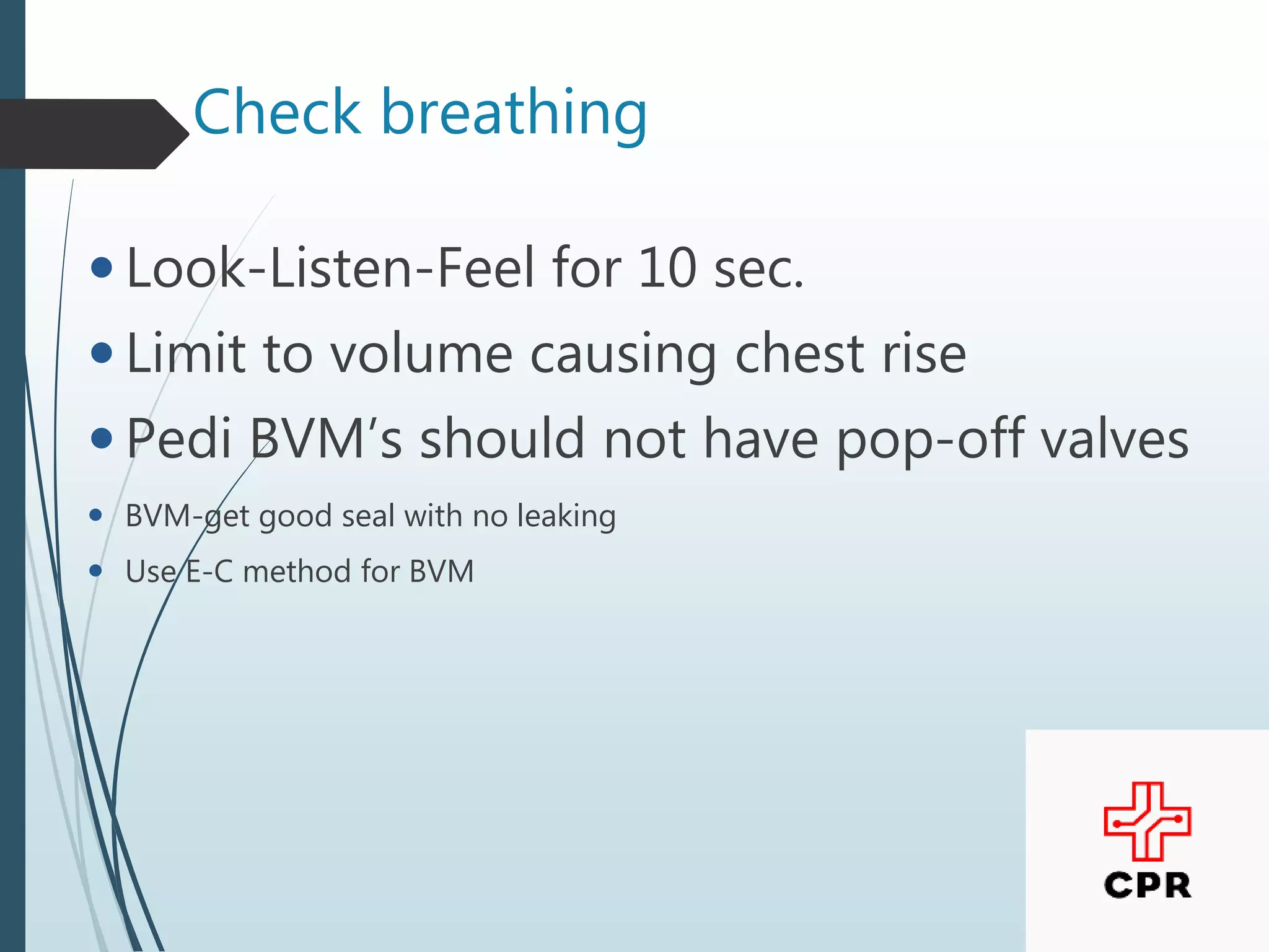 CPR- Cardio Pulmonary Resusciatation (Pediatrics) | PPTX