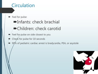 CPR- Cardio Pulmonary Resusciatation (Pediatrics) | PPTX
