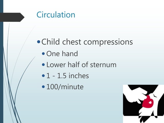 CPR- Cardio Pulmonary Resusciatation (Pediatrics) | PPTX