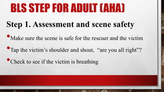 CARDIOPULMONARY RESUSCITATION | PPTX