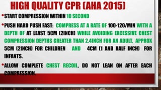 CARDIOPULMONARY RESUSCITATION | PPTX
