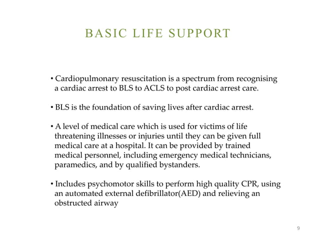 CPR: CARDIOPULMONARY RESUSCITATION- BLS & ACLS-2020 AHA UPDATE | PPTX | First Aid | Injuries
