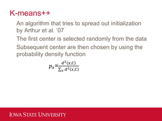 Scalable k-means plus plus | PPTX