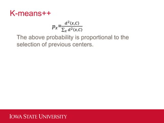 Scalable k-means plus plus | PPT
