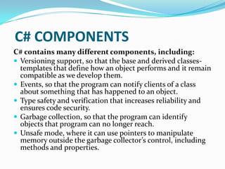 C# | PPT
