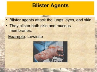 CHEMICAL WEAPONS AND ITS TYPES | PPT