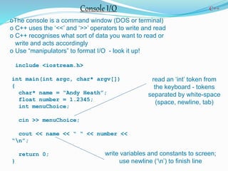 Presentation on C++ Programming Language | PPT