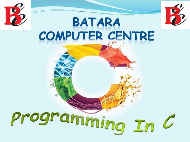 C presentation! BATRA COMPUTER CENTRE | PPT
