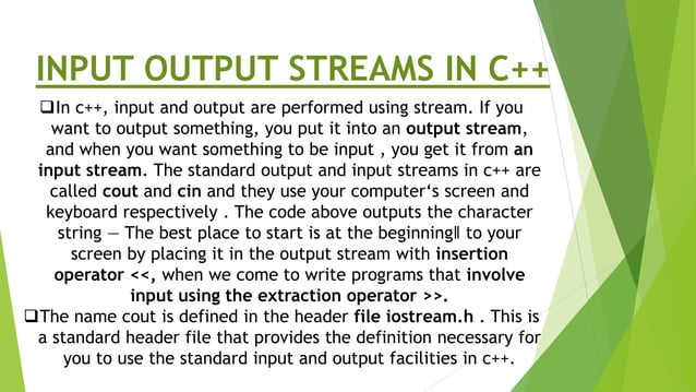 C++ presentation | PPTX