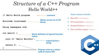 c++ Data Types and Selection | PPT