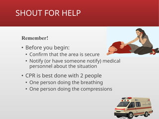 Brief explanation of Cardio Pulmonary Resucitation | PPT