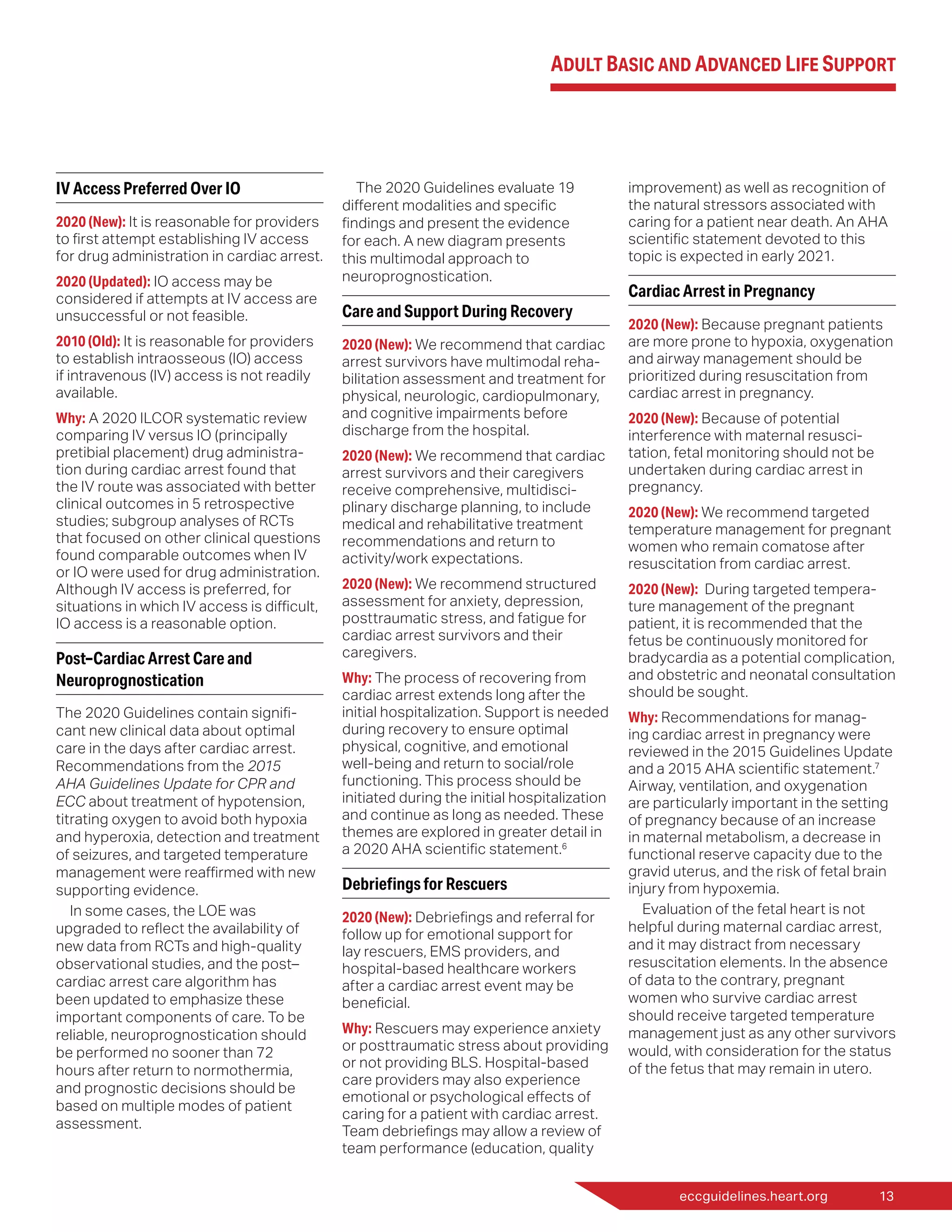 AHA ACLS BLS CPR Guideline 2020 | PDF