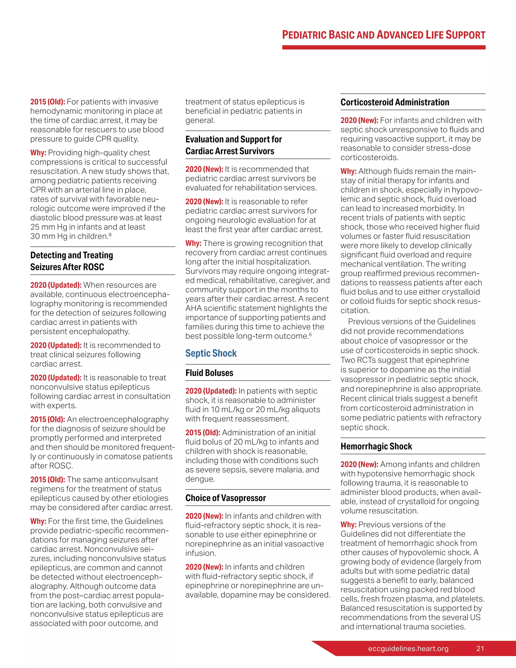AHA ACLS BLS CPR Guideline 2020 | PDF