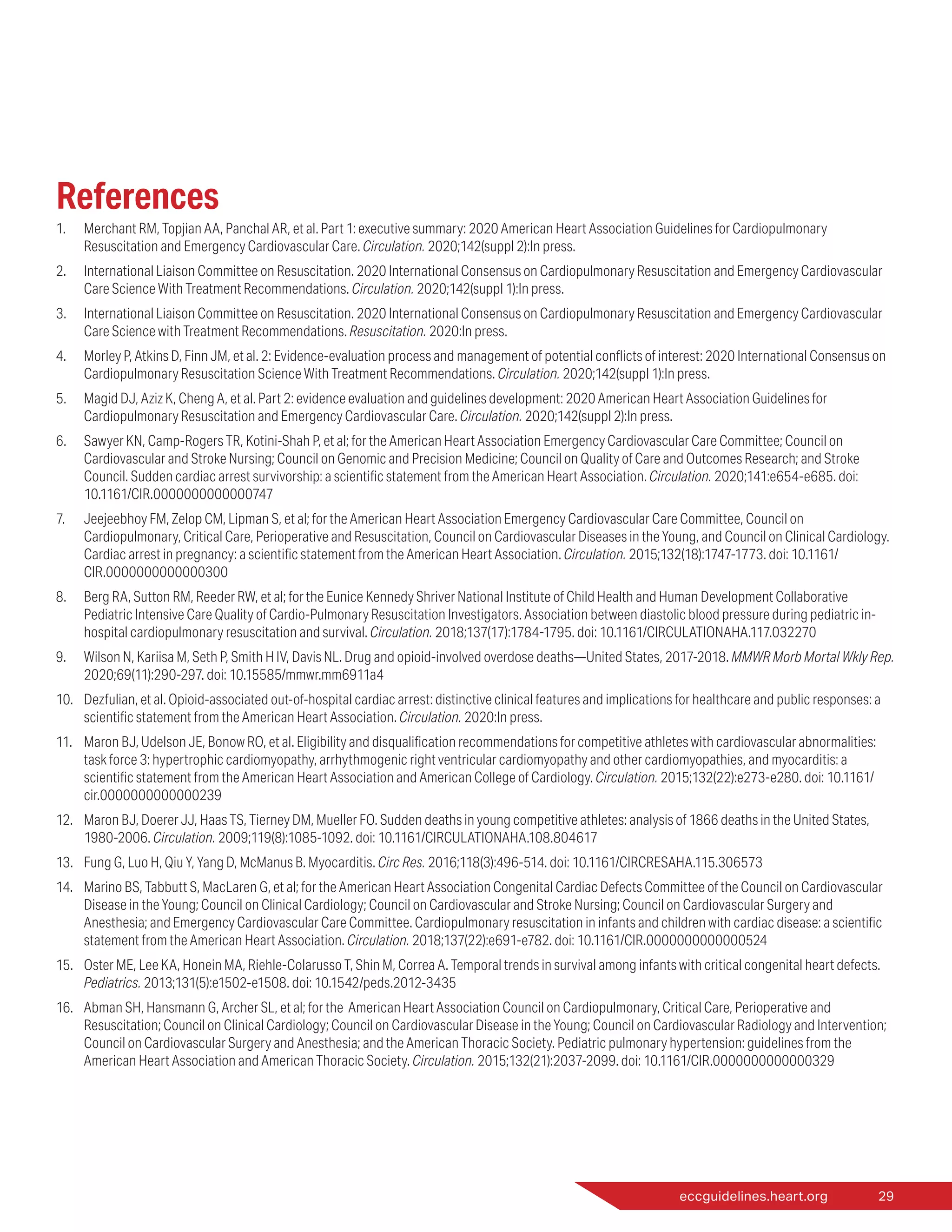 AHA ACLS BLS CPR Guideline 2020 | PDF