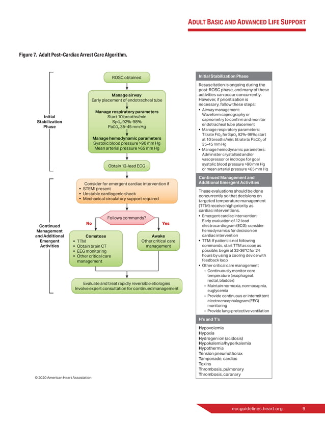 AHA ACLS BLS CPR Guideline 2020 | PDF | First Aid | Injuries