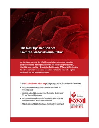 AHA ACLS BLS CPR Guideline 2020 | PDF