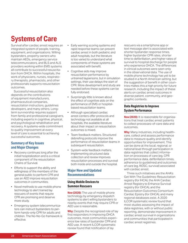 AHA ACLS BLS CPR Guideline 2020 | PDF | First Aid | Injuries