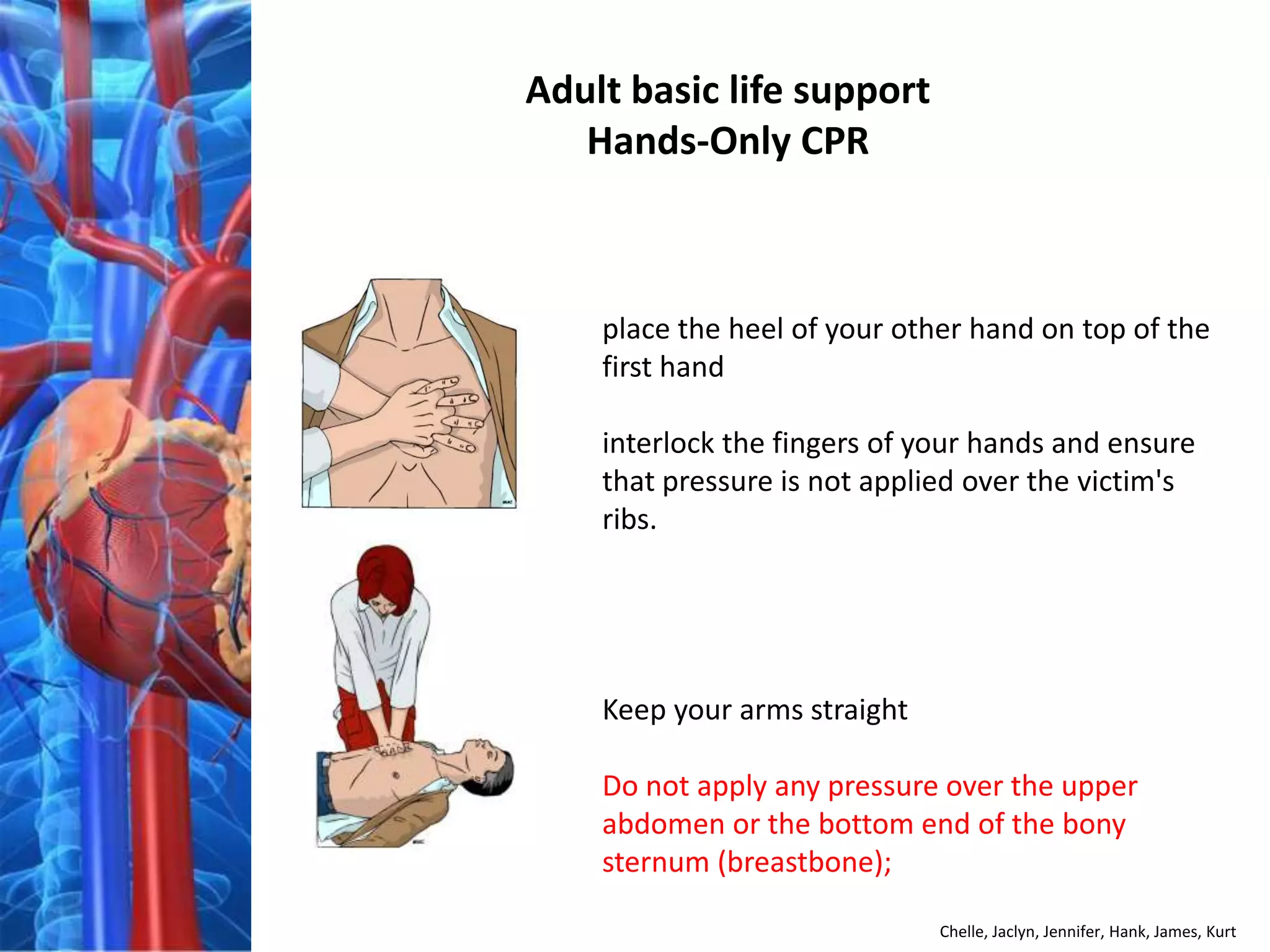 Cpr hands only | PPTX