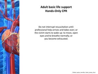 Cpr hands only | PPTX
