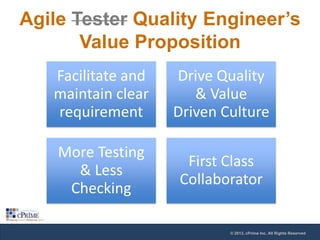 cPrime - Agile Quality Engineering | PPT