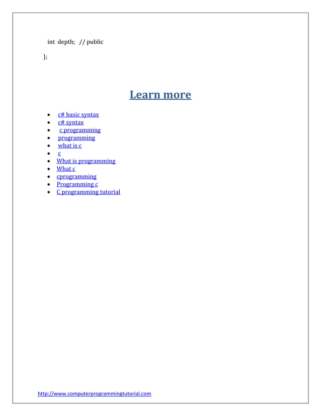 C Principles Of Object Oriented Programming Pdf