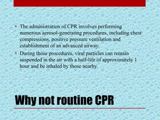 CPR in COVID-19 | PPT