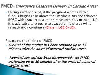 Cpr in pregnancy | PPTX