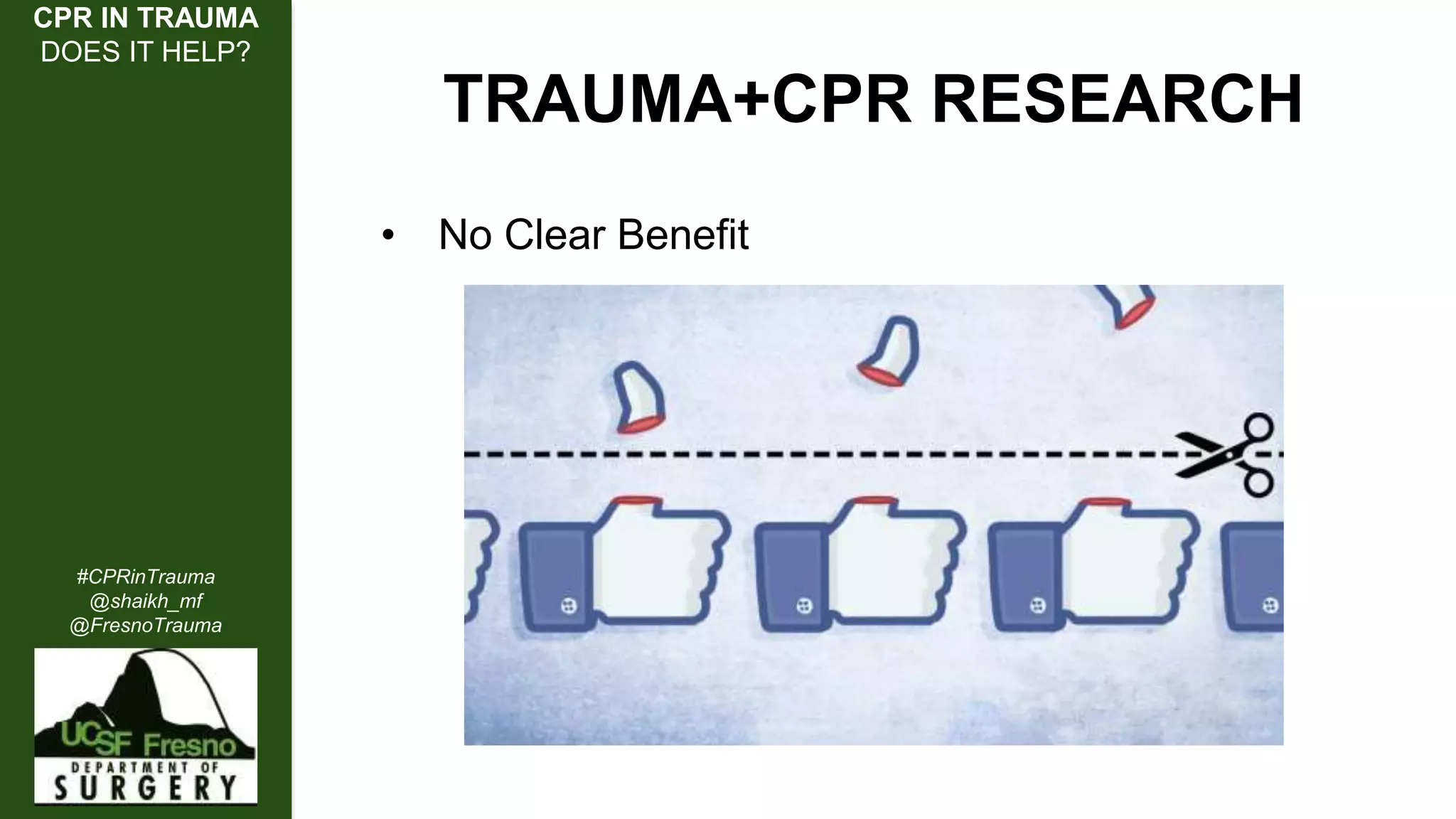 Cpr in trauma | PPTX