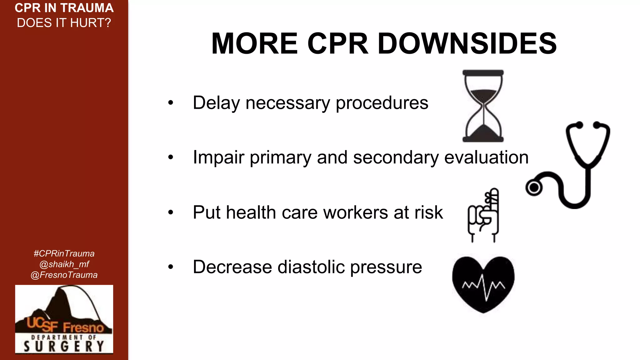 Cpr in trauma | PPTX